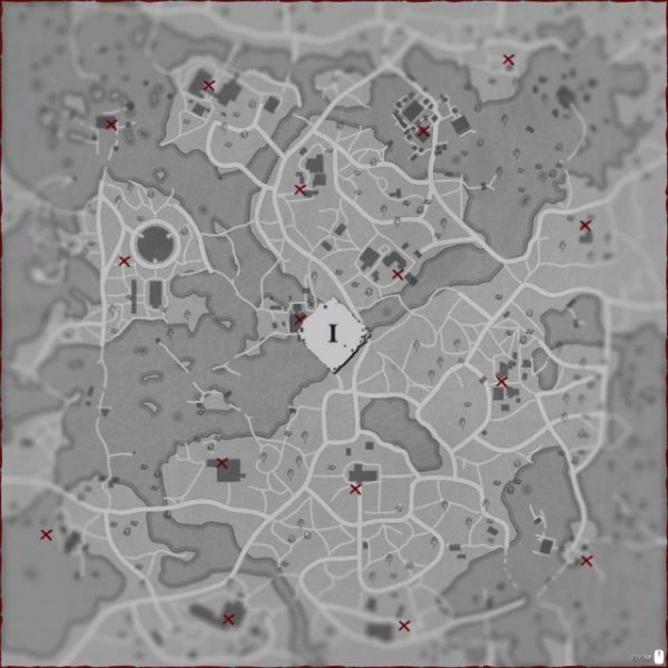 Hunt Showdown - Mapa das pistas - OPAPOST