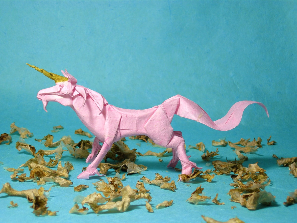 unicornio-origami - OPAPOST